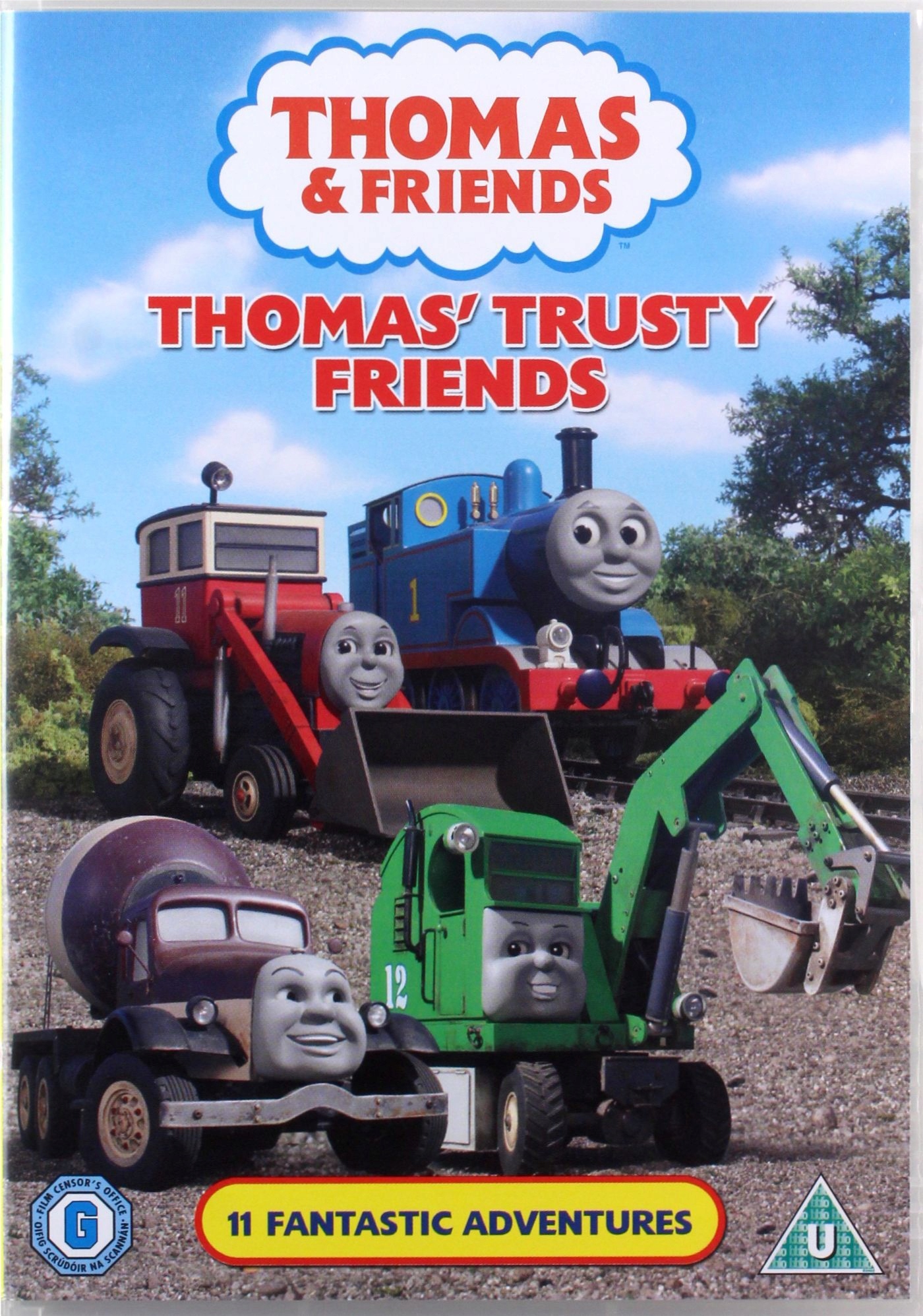 THOMAS & FRIENDS Thomas' Trusty Friends płyta DVD • Cena, Opinie - Allegro
