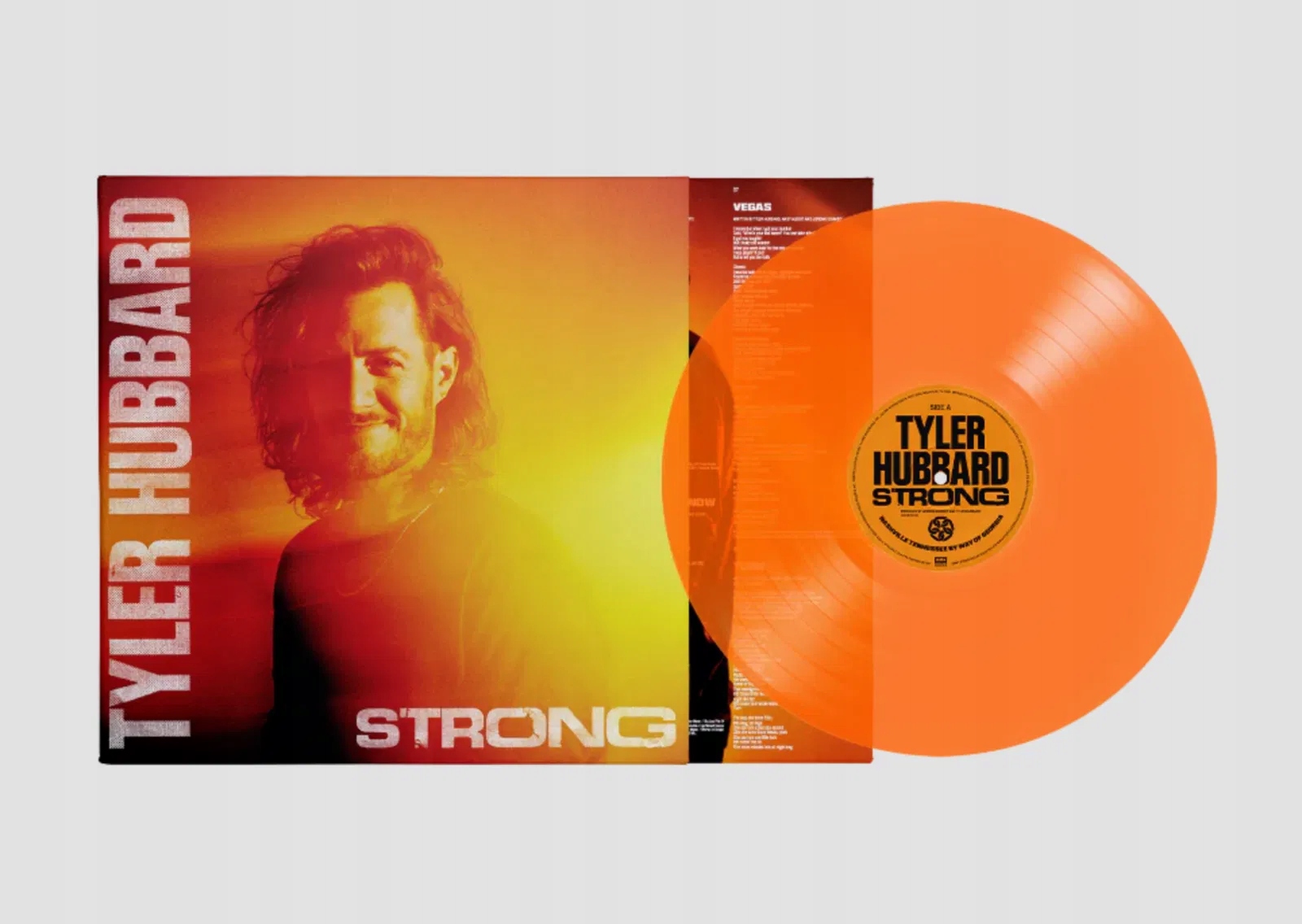 Hubbard Tyler: Strong (Coloured Translucent Orange Vinyl) - Vinyl (LP ...