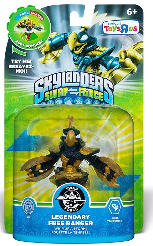 SKYLANDERS SWAP FORCE LEGENDARY FREE RANGER BOX! | Brzezie | Kup teraz ...