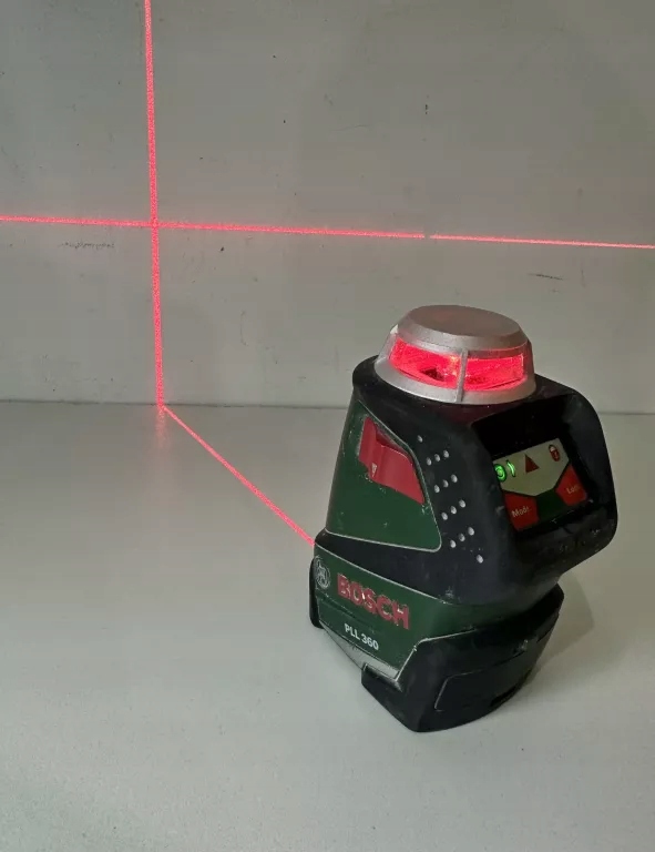 POZIOMICA LASEROWA BOSCH PLL 360 CZERWONY (3165140822732) • Cena ...