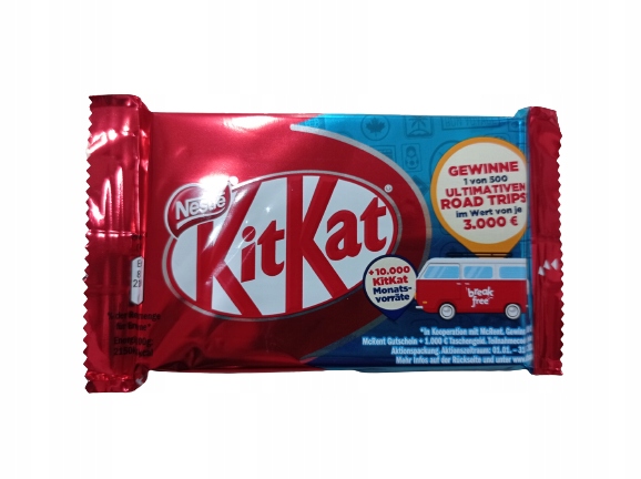 Baton czekoladowy Nestle Kit Kat 41,5g • Cena, Opinie - Allegro