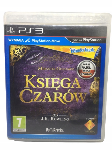 Wonderbook: Księga Czarów PlayStation 3 (PS3) pudełkowa - Stan: Używany ...