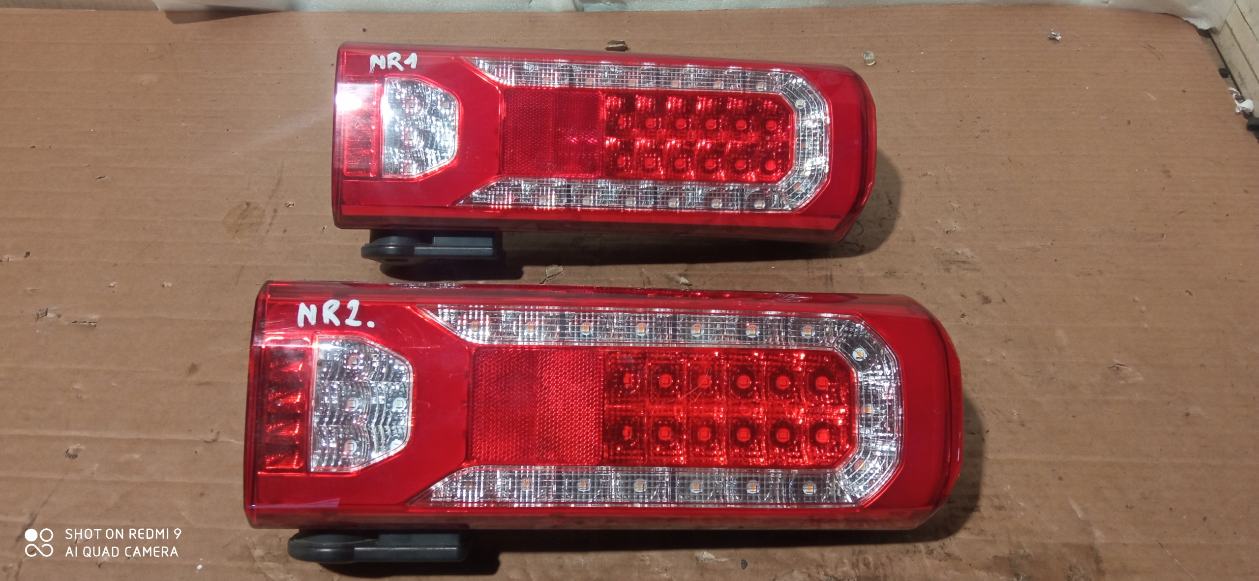 LAMPA TYLNA PRAWA MERCEDES ACTROS MP5 A0035443403 A0035443403 za 550 zł ...