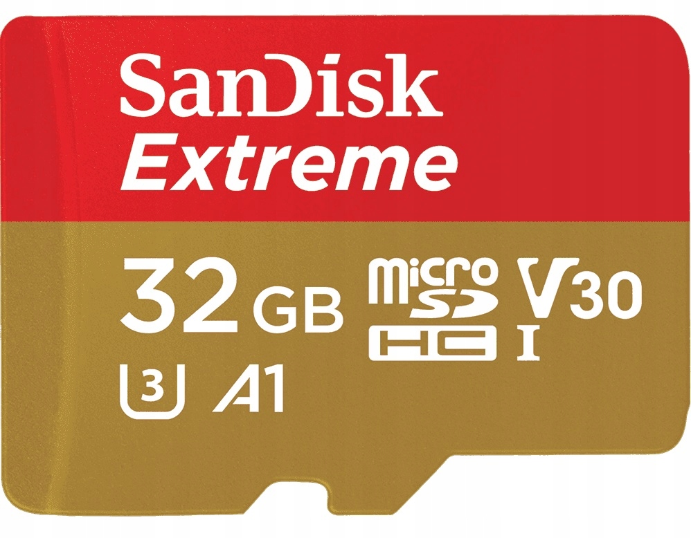 MicroSD karta SanDisk Extreme 32 GB za 9,10 € - Allegro