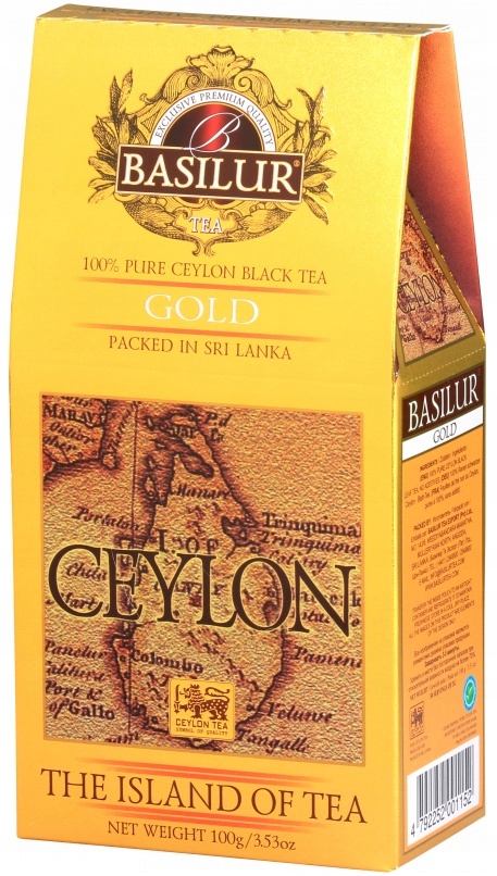 BASILUR Gold czarna herbata cejlońska OP1 100g 12657829224 - Allegro.pl BASILUR Gold czarna herbata cejlońska OP1 100g 12657829224 - Allegro.pl