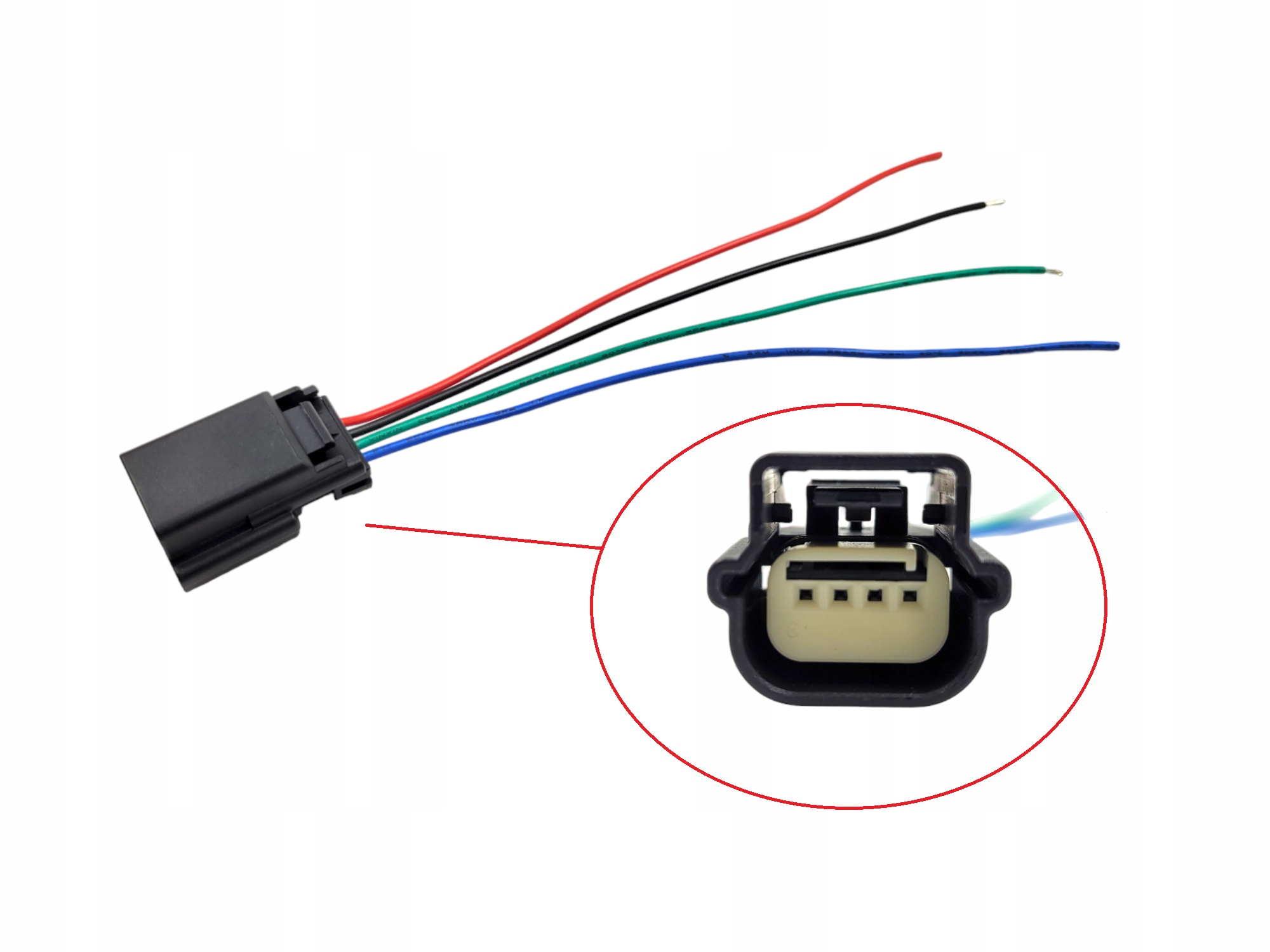 FORD MONDEO MK5 FOCUS MK4 WTYCZKA SILNICZKA ROLETY ŻALUZJI SIŁOWNIKA 4-PIN za 70.00PLN z Nowy ...