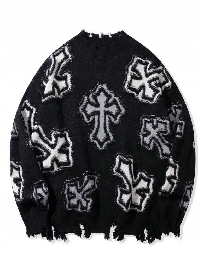 ANDREILEE CZARNY SWETER OKRĄGŁY DEKOLT HZ6 LT7__M • Cena, Opinie • Swetry 17349810273 • Allegro