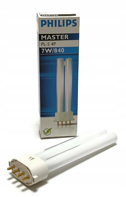 Świetlówka kompaktowa 2G7 (4-pin) 7W 4000K PL-S 4P - porównaj ceny - Allegro.pl