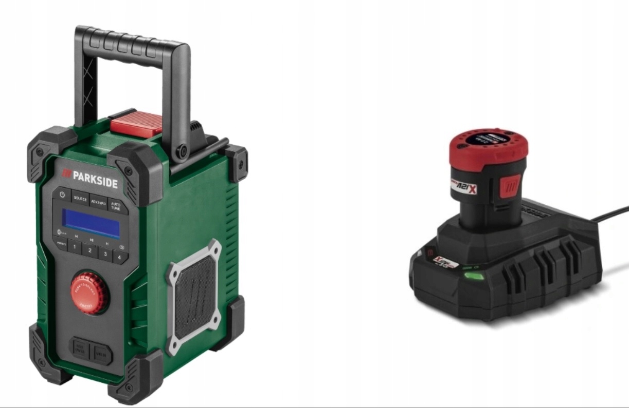 Radio budowlane 20 V PARKSIDE PBR 10 A1 Bluetooth DAB / DAB+ / FM (4052916109205) • Cena, Opinie ...