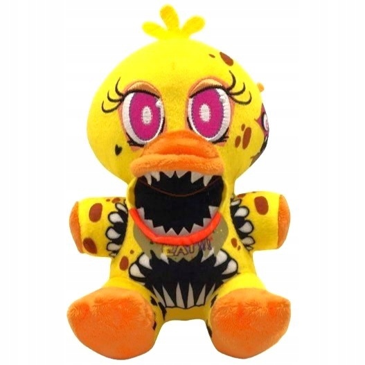 FNAF maskotka FIVE NIGHTS FREDDY Nightmare Chica PLUSZAK przytulanka ... FNAF maskotka FIVE NIGHTS FREDDY Nightmare Chica PLUSZAK przytulanka ...