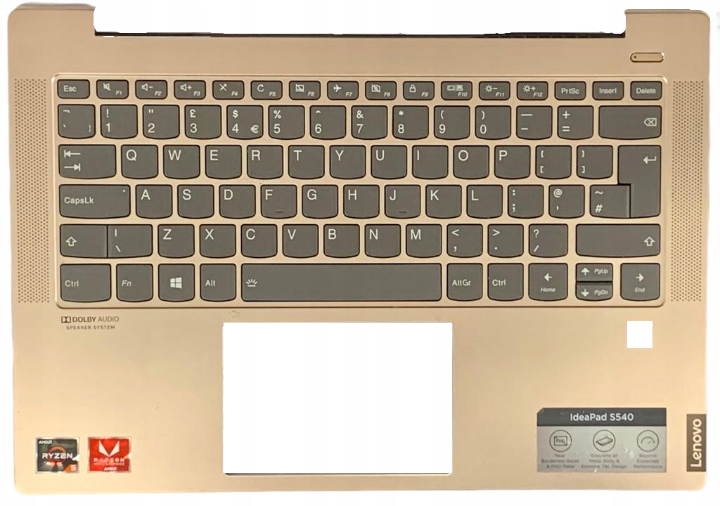 OBUDOWA GÓRNA PALMREST KLAWIATURA Lenovo IdeaPad S540-14 w Strzelce ... OBUDOWA GÓRNA PALMREST KLAWIATURA Lenovo IdeaPad S540-14 w Strzelce ...