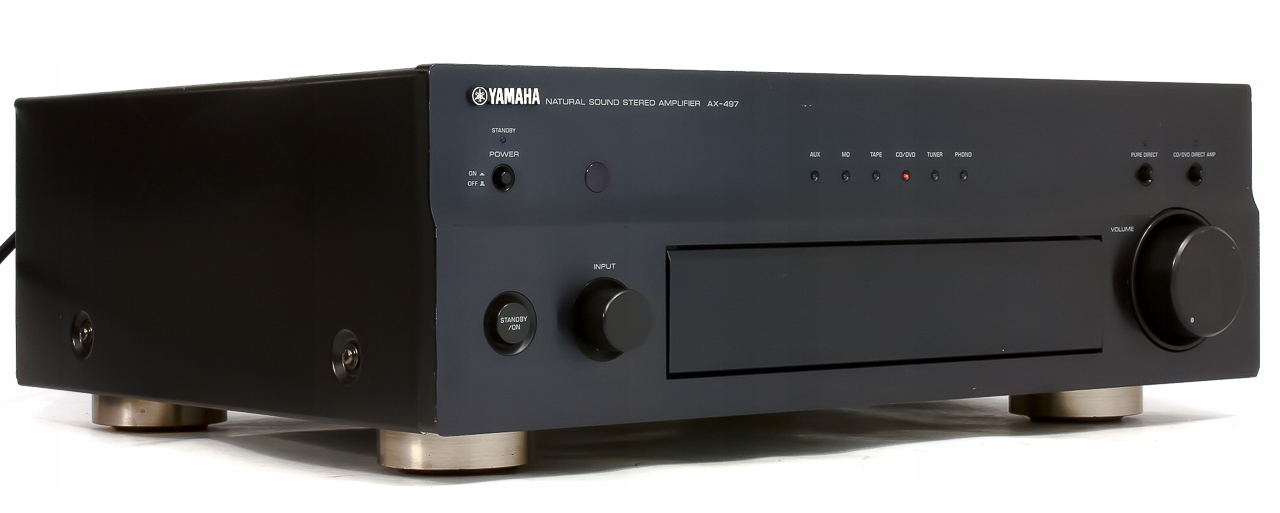 YAMAHA AX-497 NOWOCZESNY WZMACNIACZ STEREO • Opinie - Allegro