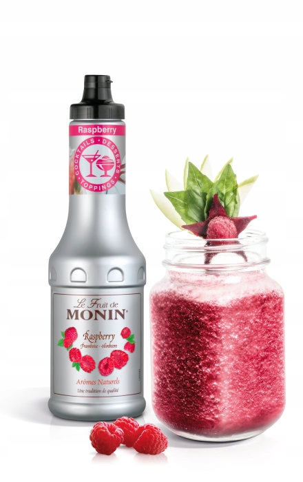 Monin Puree owocowe Malinowe (Raspberry) 500 ml pulpa, przecier do ...