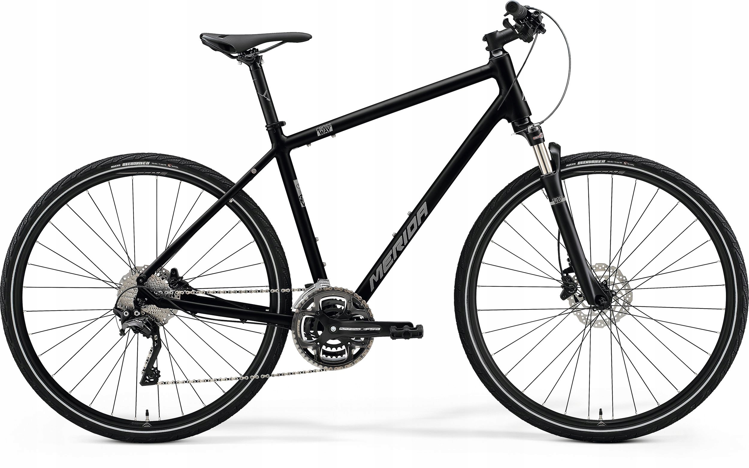 Merida Crossway 500 28" Glossy black 51 cm - 4710949795429 ...
