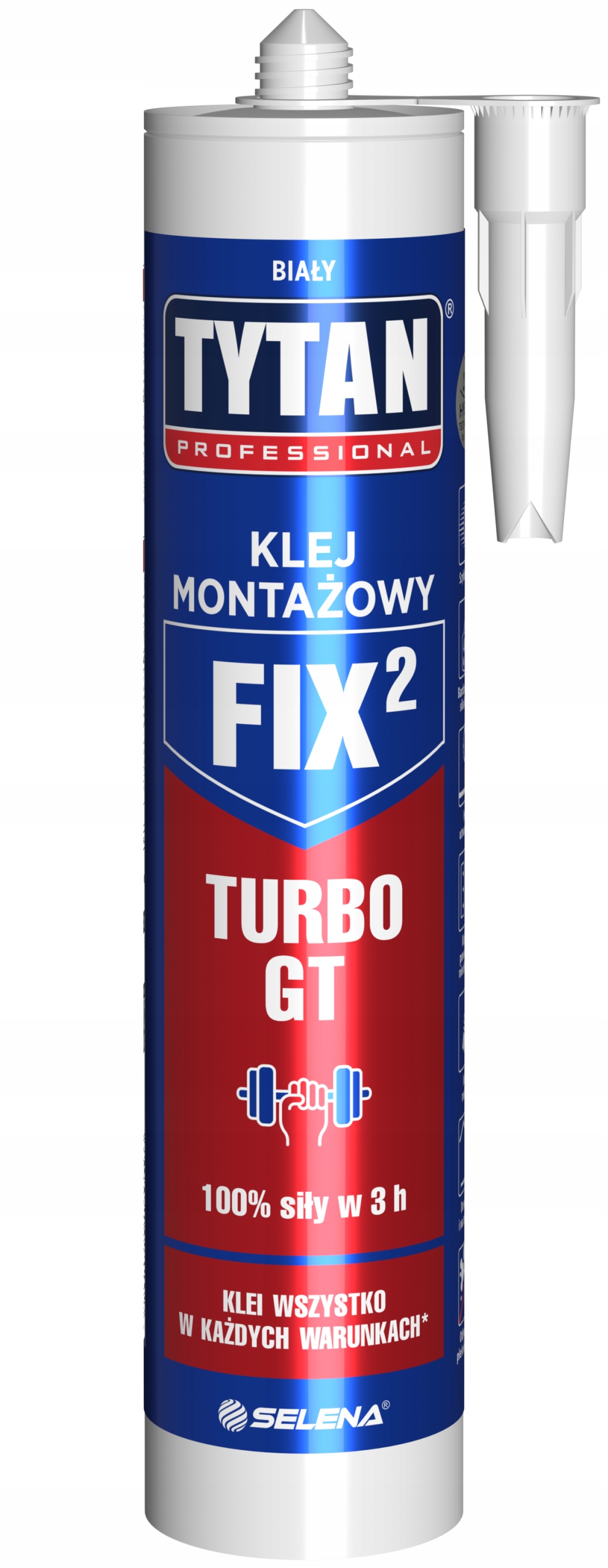 Klej montażowy Tytan Professional Fix2 GT 290 ml biały Turbo ...