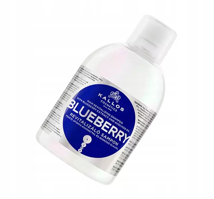 KALLOS KJMN BLUEBERRY SZAMPON JAGODOWY 1000 ML (5998889511562) • Cena ...