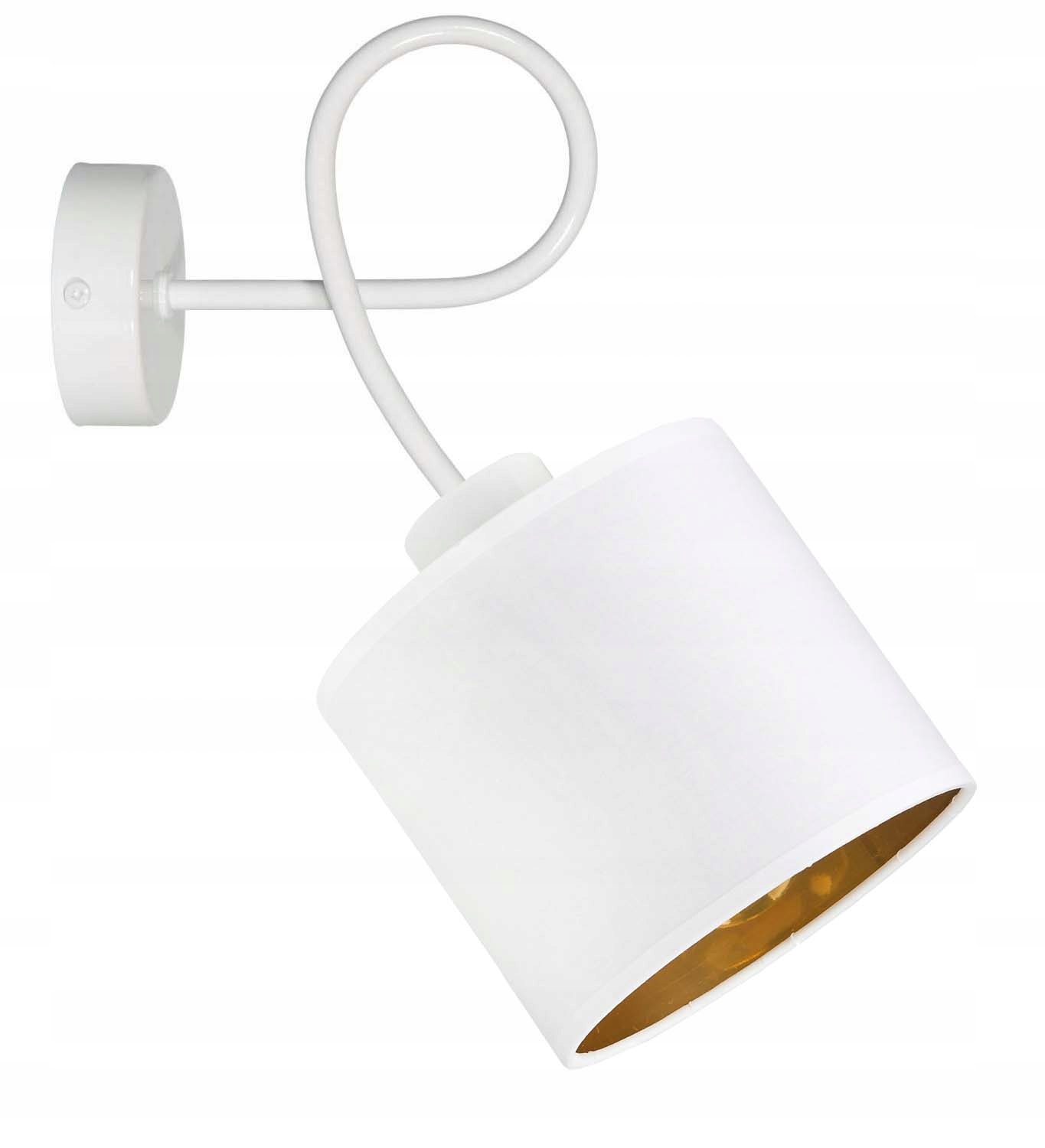 LAMPA KINKIET ścienny stały E27 LOFT abażur złoty (5904261947263 ... LAMPA KINKIET ścienny stały E27 LOFT abażur złoty (5904261947263 ...