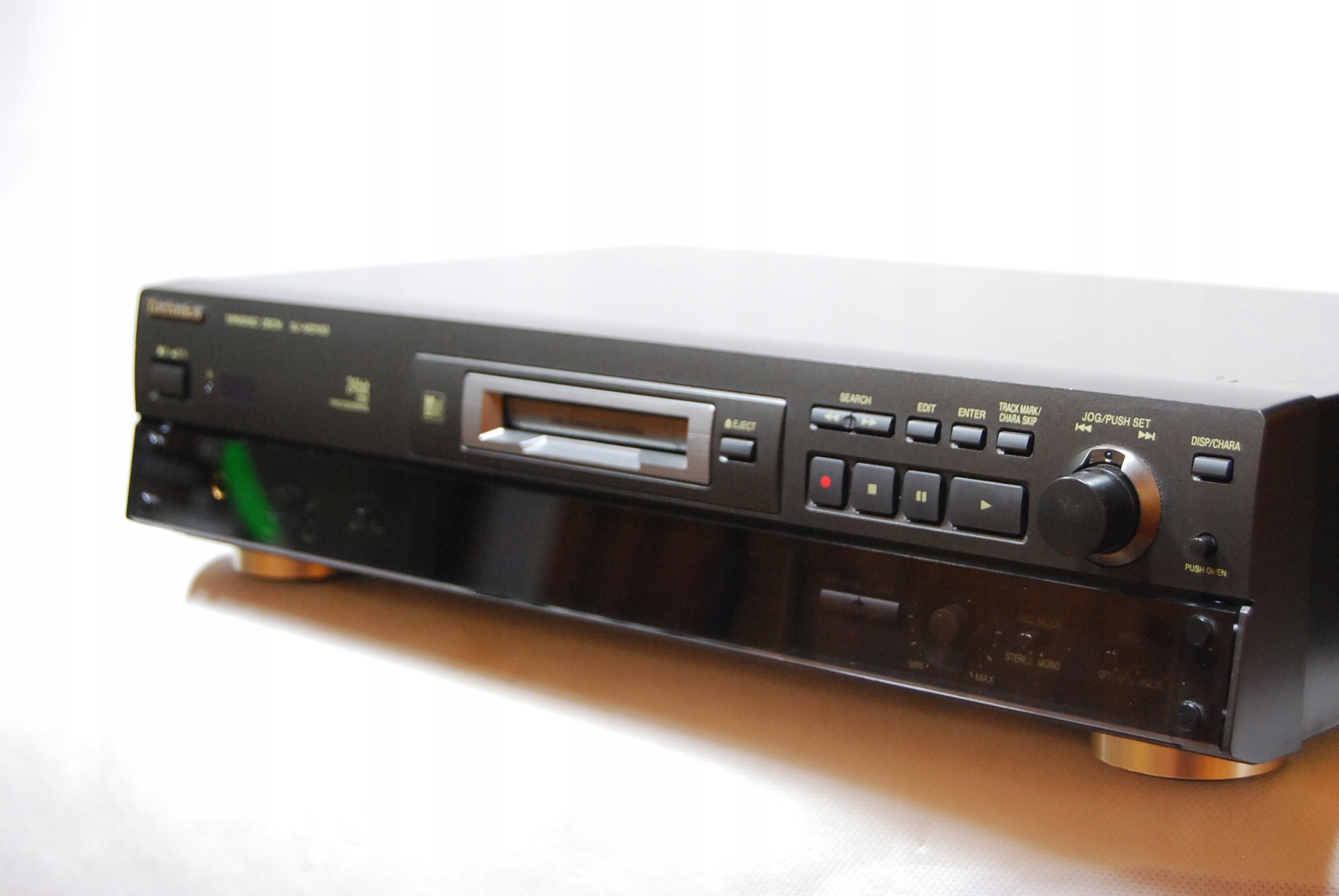 Odtwarzacz MiniDisc Technics SJ-MD100 tytanowy - porównaj ceny - Allegro.pl