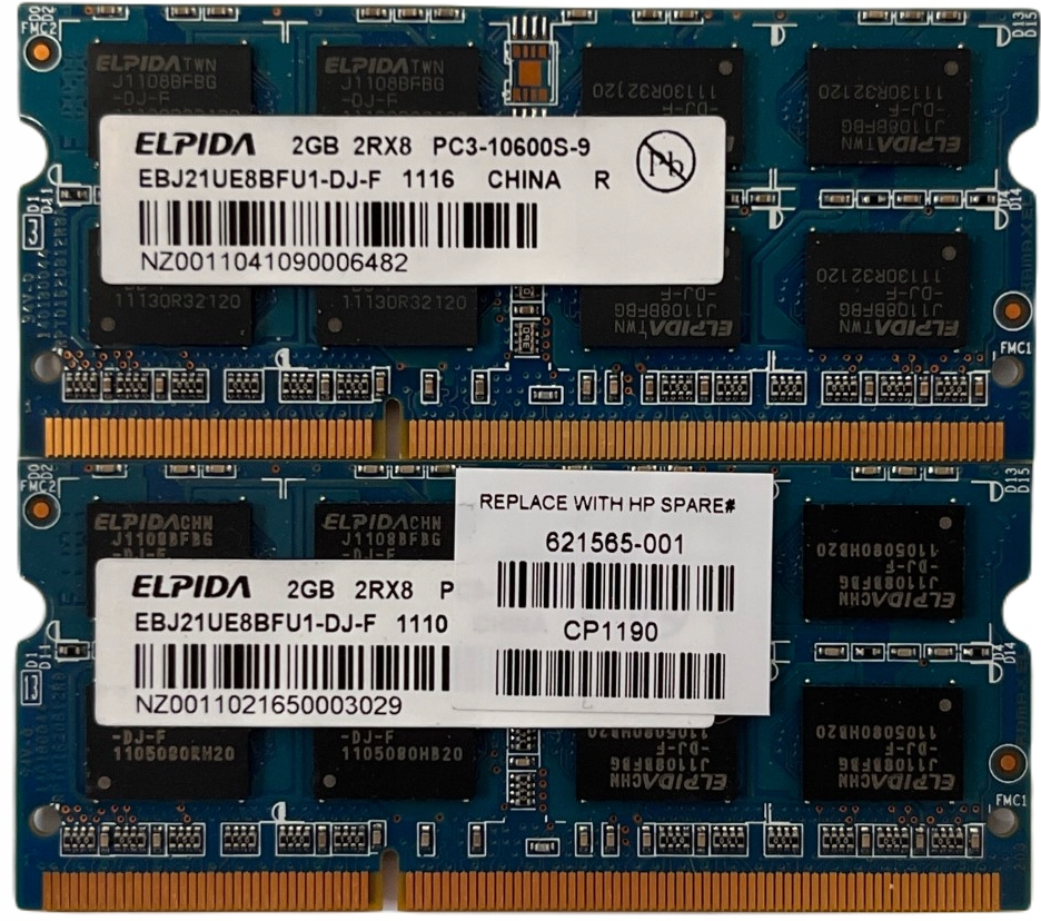Pamięć RAM DDR3 ELPIDA EBJ21UE8BFU1-DJ-F// 4 GB w Sosnowiec - Sklep ...