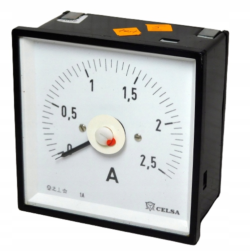 Amperomierz 2,5A AC CELSA [R2W2]5 - Sklep, Opinie, Cena w Allegro