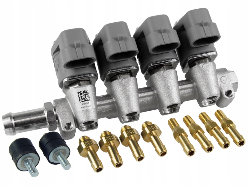 VSTŘIKOVACÍ LIŠTA KME HAWK BASIC PLYNOVÉ VSTŘIKOVAČE LPG 4 CYL za 986.00CZK - Allegro