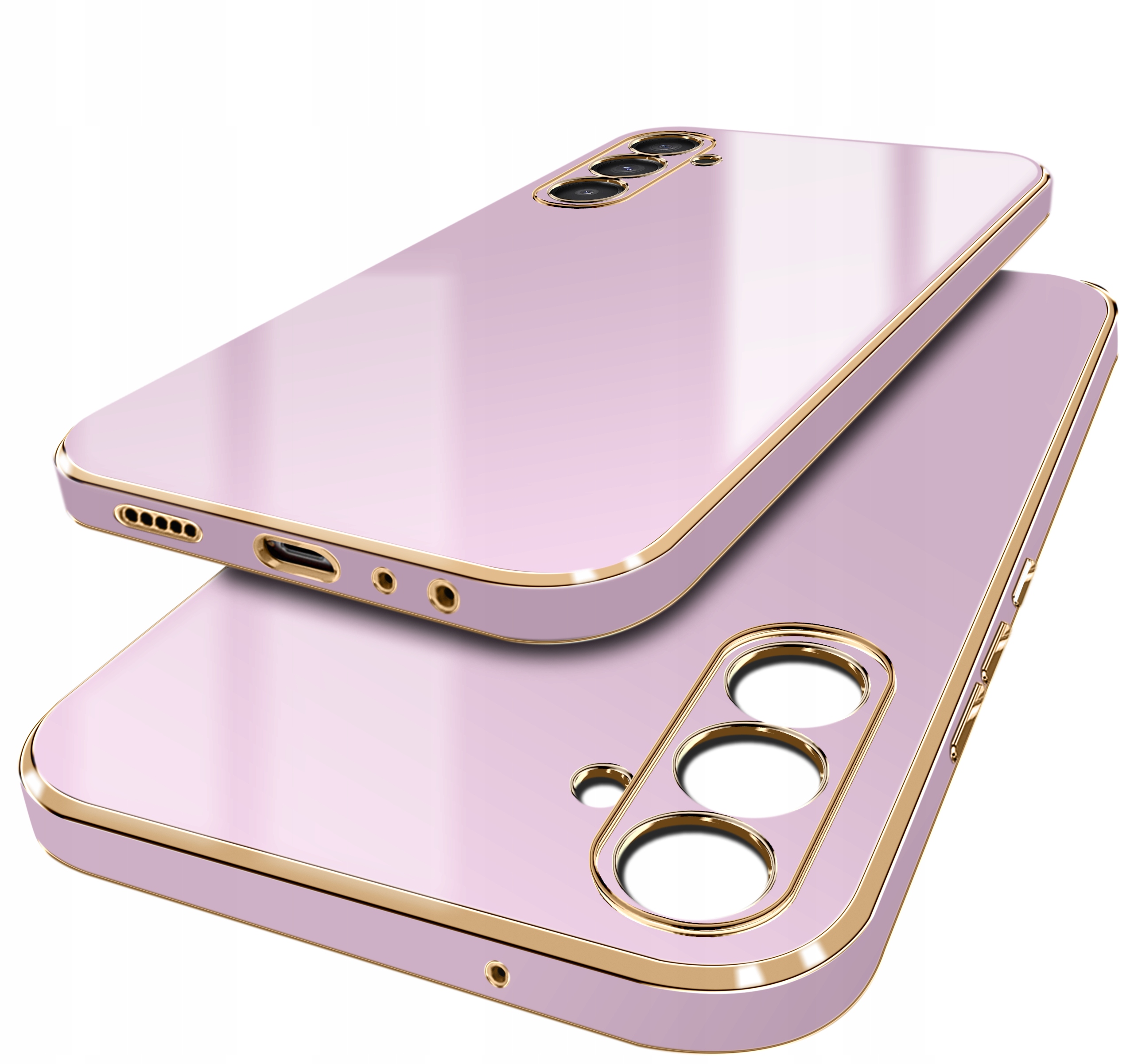 Etui do Samsung Galaxy M34 5G GOLDEDGE CASE GLAMOUR + Szkło 9H - Sklep ...