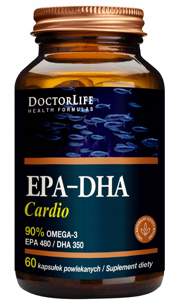 Doctor Life KWASY OMEGA 3 Cardio EPA DHA 60k SERCE (5906874819449 ...