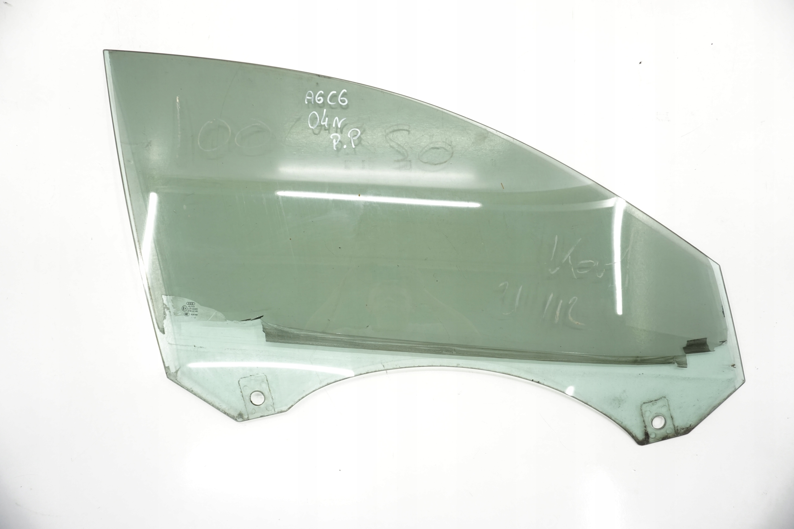 AUDI A6 C6 04R SZYBA BOCZNA DRZWI PRAWY PRZÓD za 65.00PLN z Białobrzegi - Allegro - (12347612150)