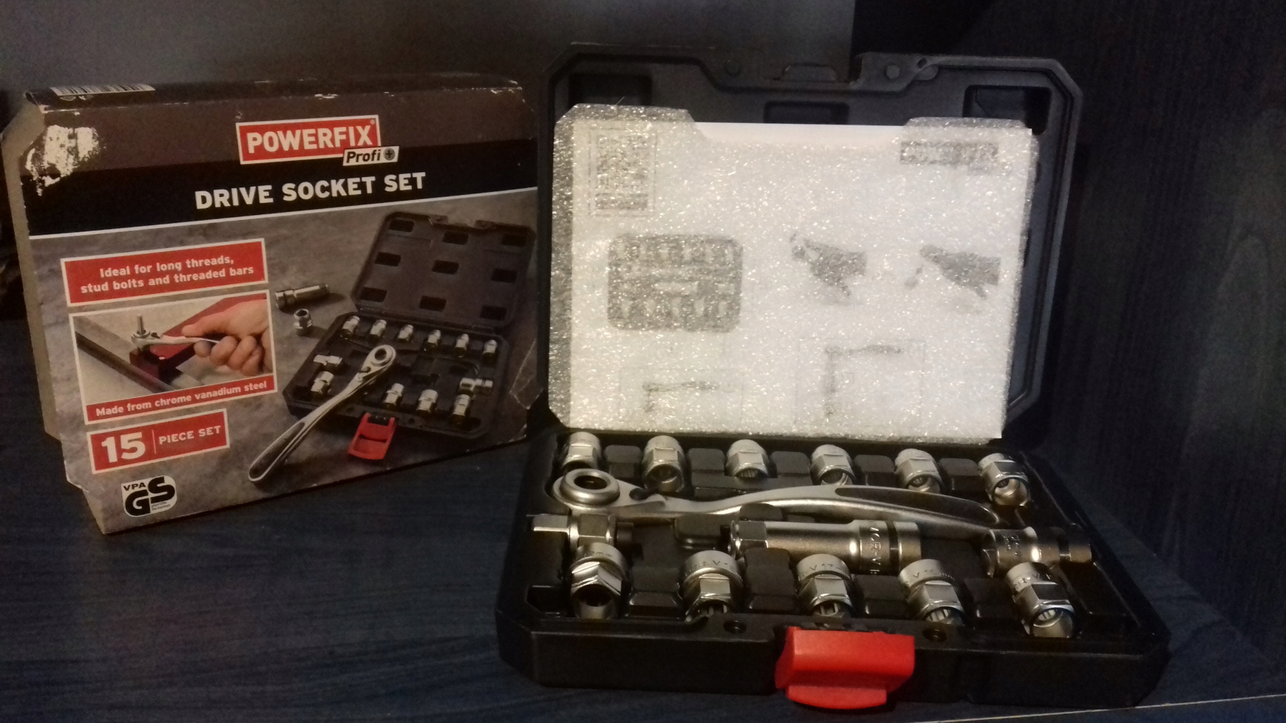 POWERFIX przejściówki i wkładki do kluczy nasadowych hg01215 za 59 zł z ...