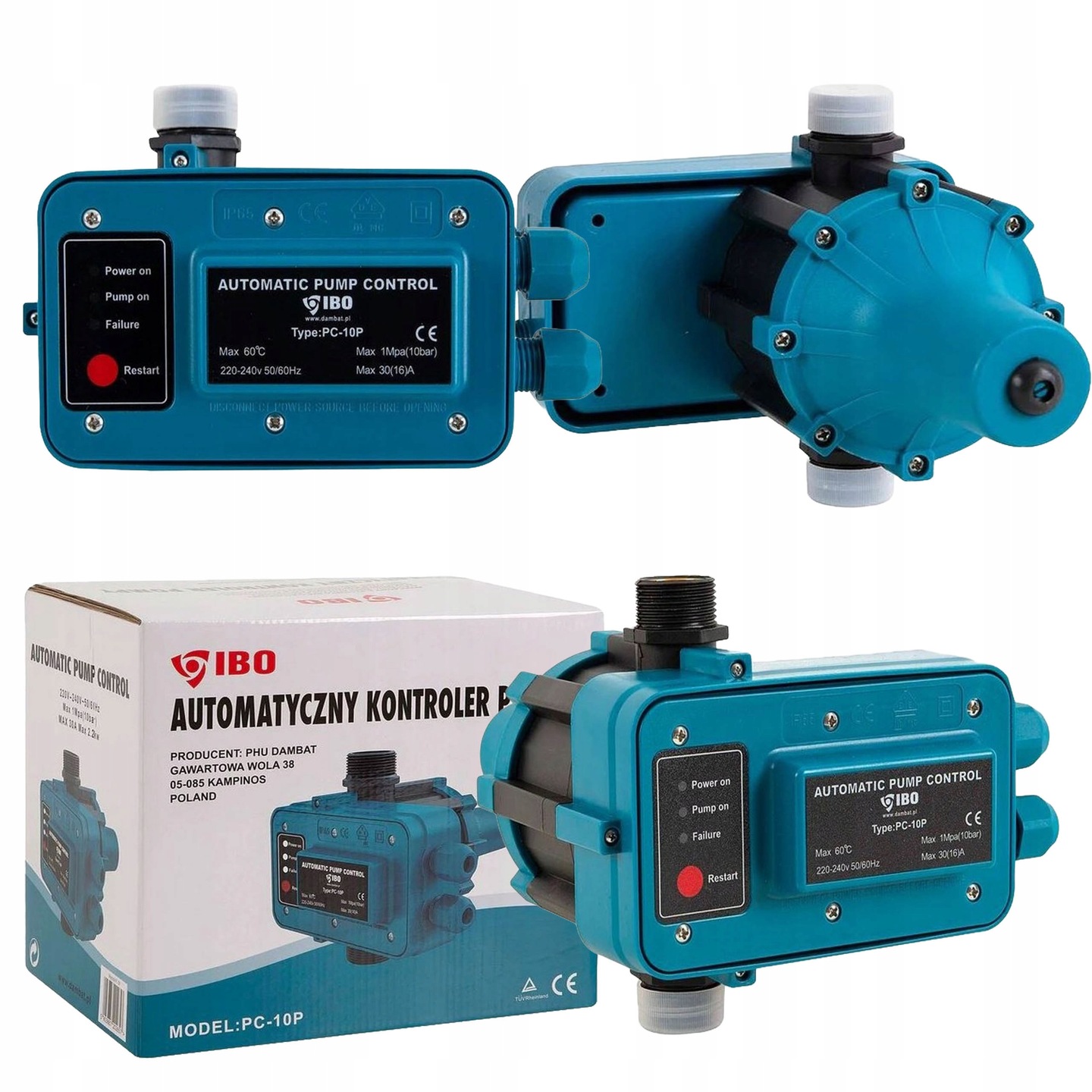 Sterownik nawadniania elektroniczny Ibo 4 (5903887202657) • Cena ...