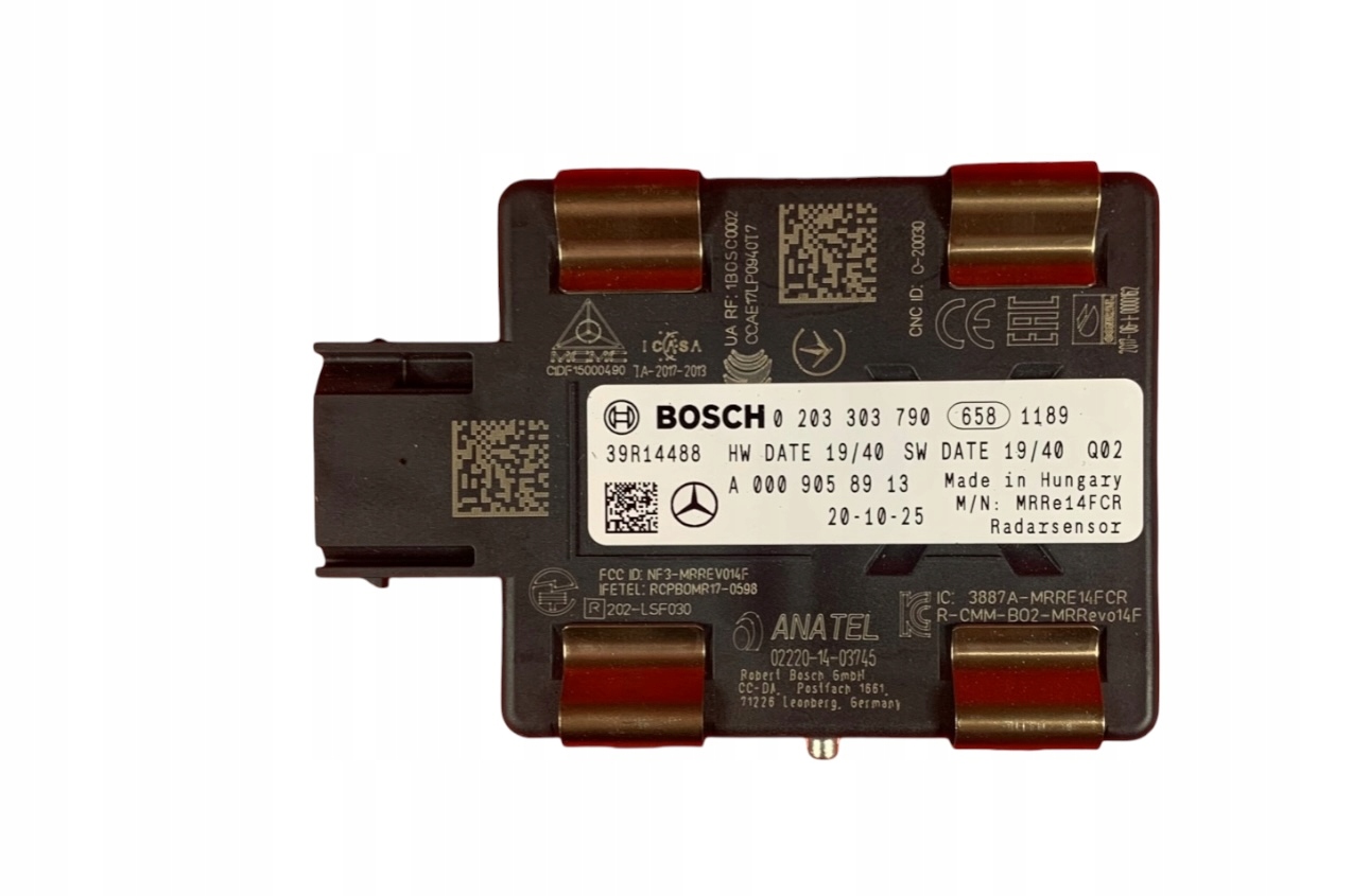 MERCEDES RADAR CZUJNIK MODUŁ DISTRONIC A0009058913 za 500.00PLN z ...