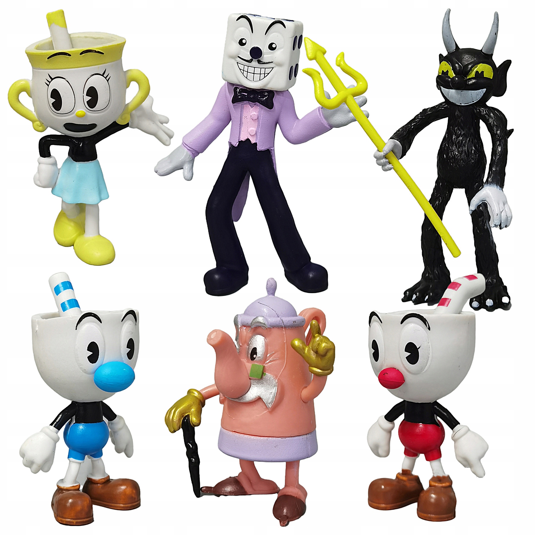Cuphead Figure Set - Niska cena na Allegro