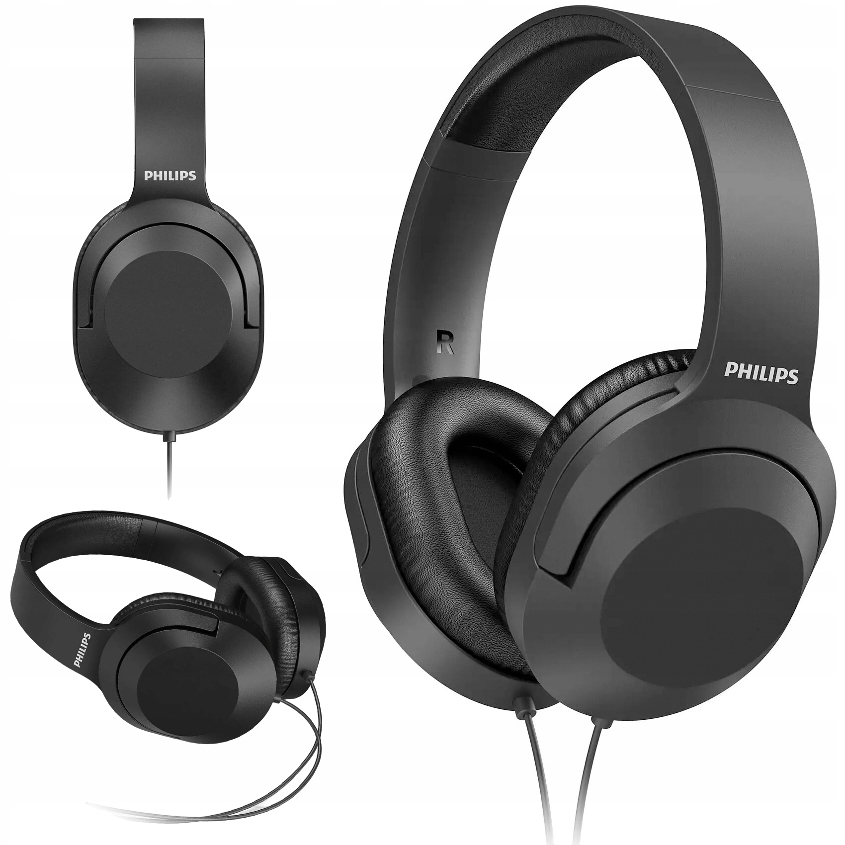 Słuchawki nauszne Philips TAH2005BK/00 - Sklep, Opinie, Cena w Allegro