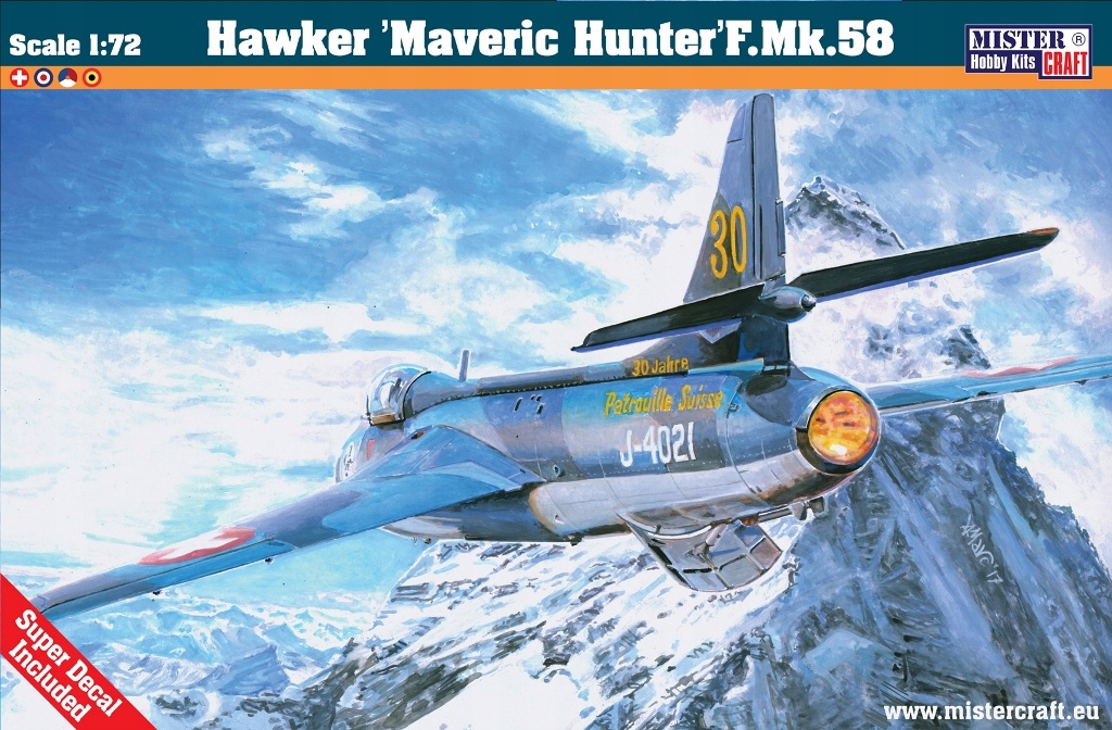 Model Mister Craft Hawker 'Maveric Hunter' F.Mk.58 (5903852040116 ...