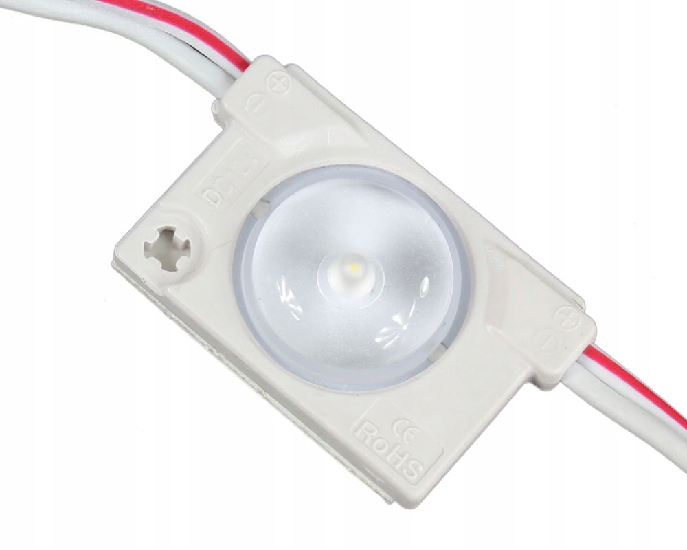 Moduł LED MEGA LENS 1W 12V 7000K 175 stopni (5906358301088) • Cena ...