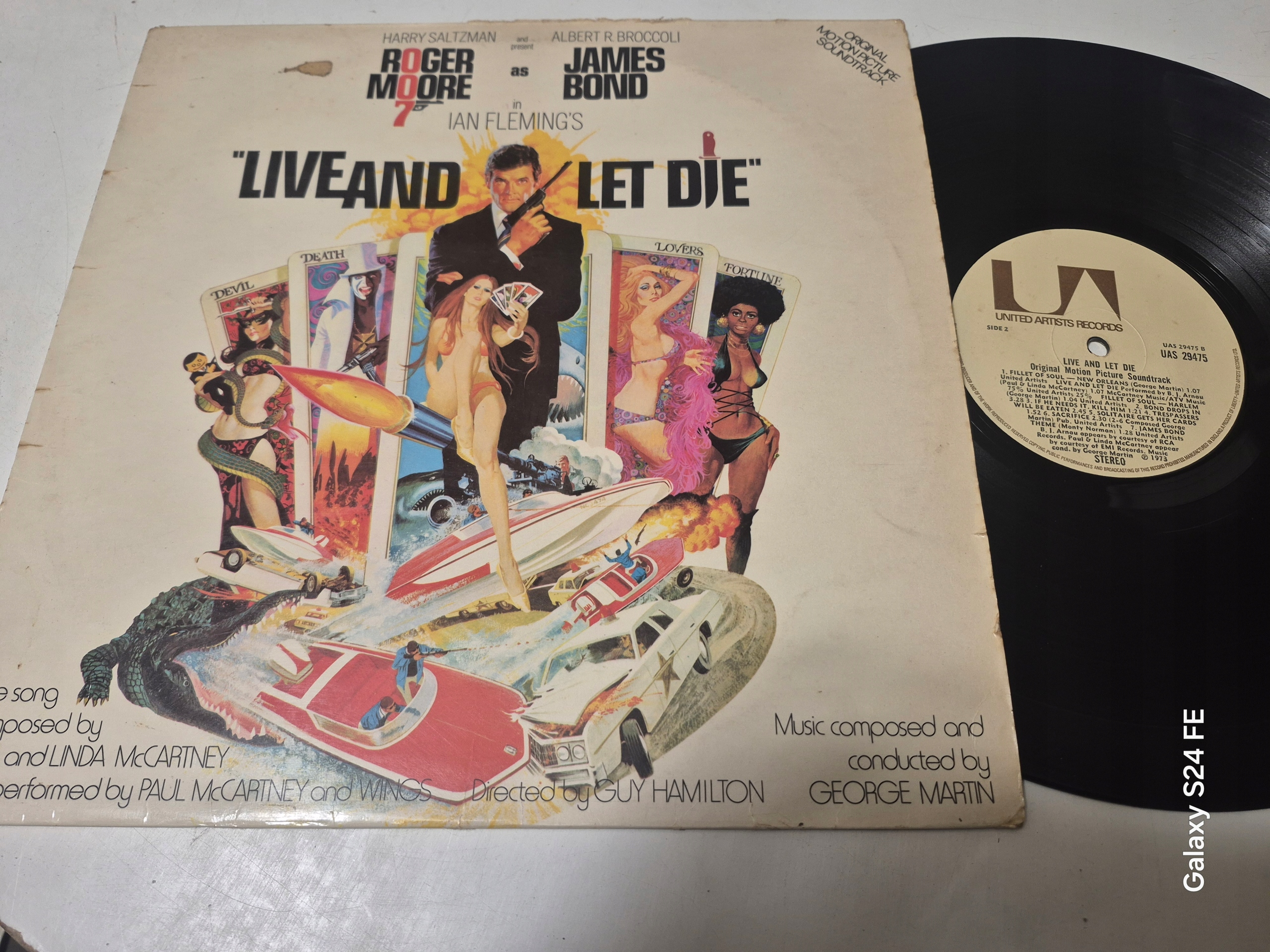 ROGER MOORE as JAMES BOND Soundtrack UK 1PRESS 3 17924306647 - Sklepy ...