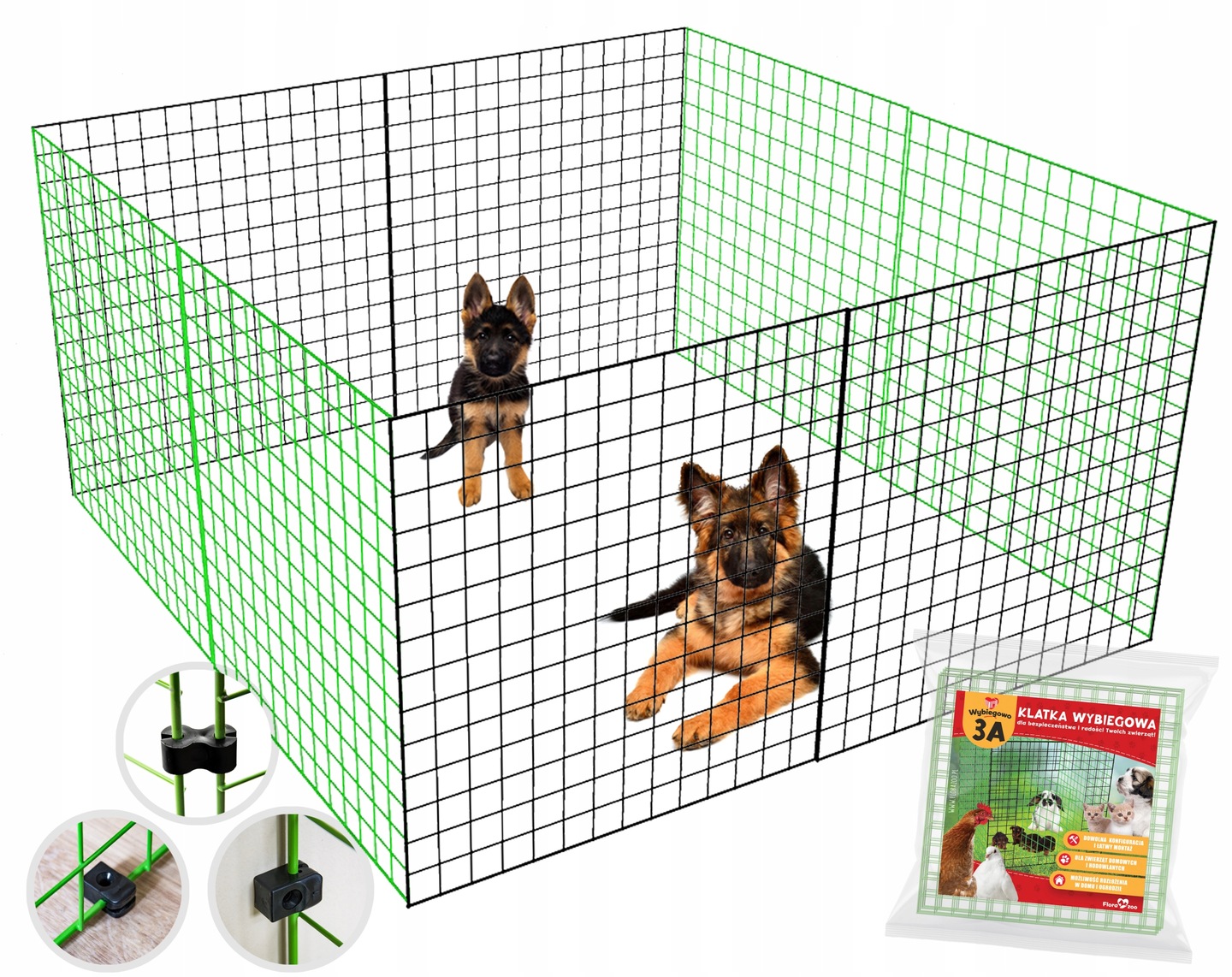 MODULÁRNY KOTEREC VEĽKÁ KLIETKA DOMČEK PLOT DO DOMU PRE PSA MAČKU ...