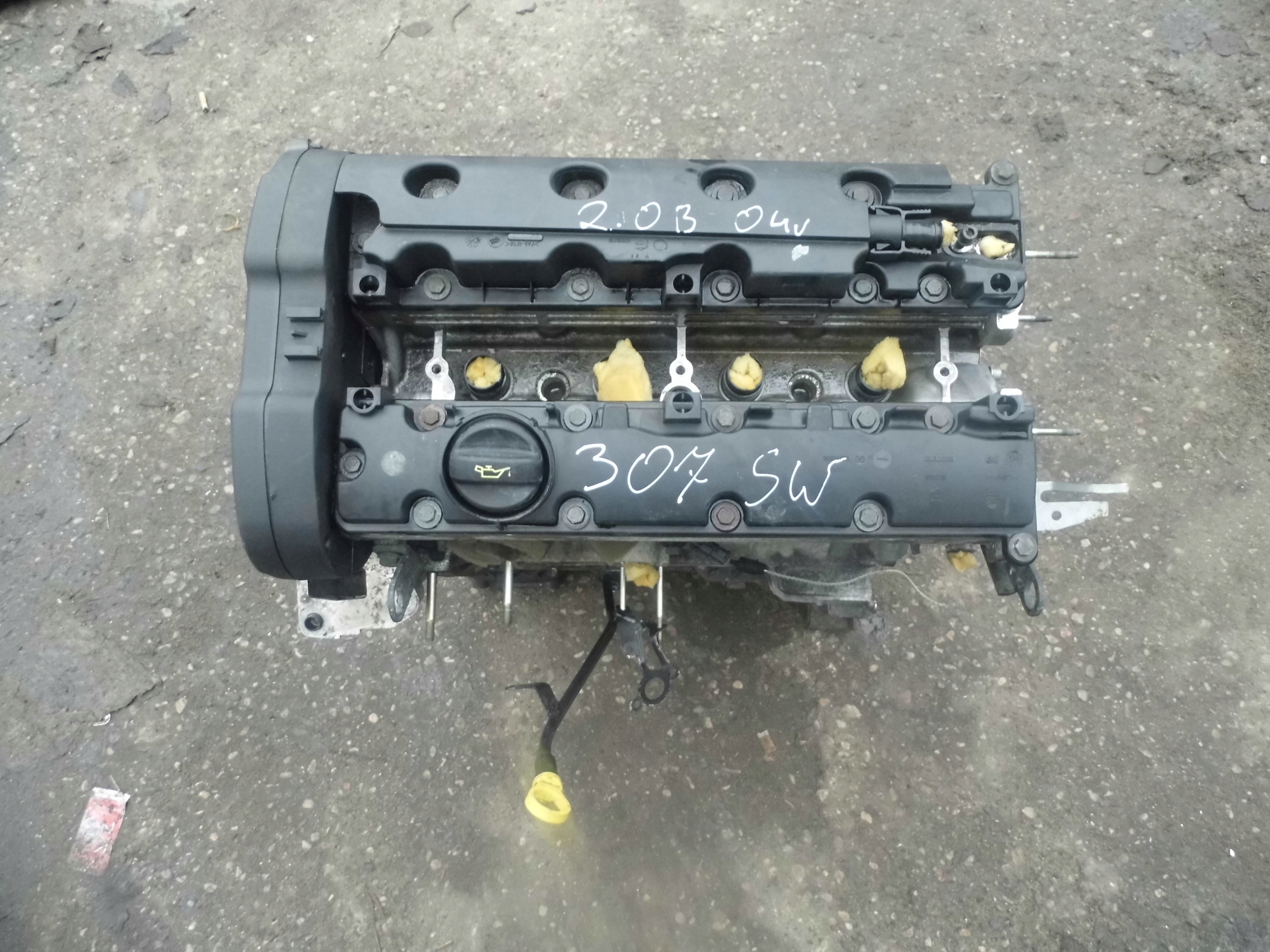 PEUGEOT 307 SW 2.0B 04' SILNIK BLOK SILNIKA EW10/D za z Siedlce - Allegro - (17284297273)