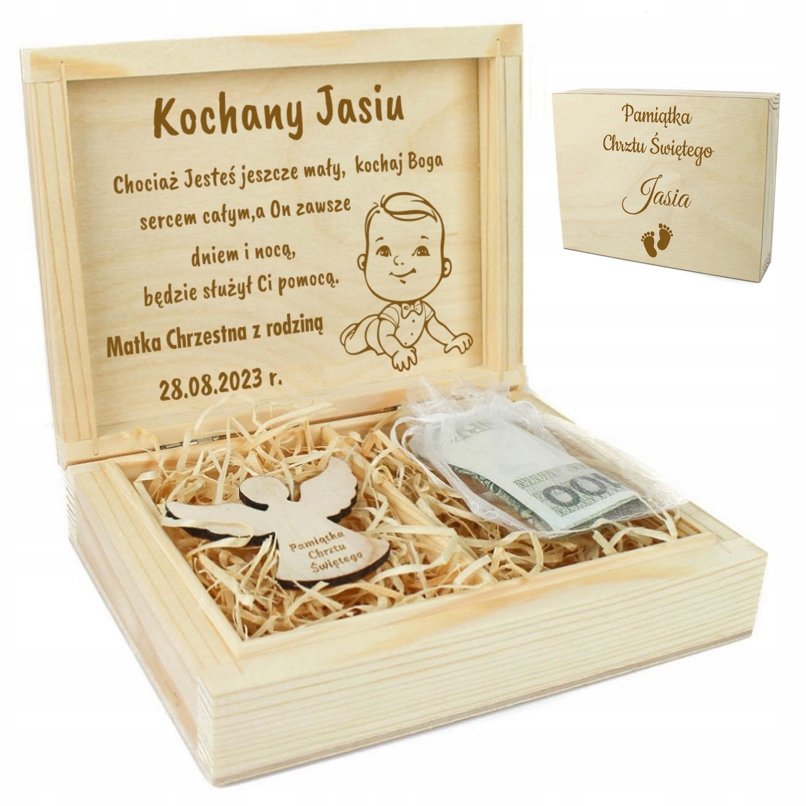 Prezent na Chrzest dla Chłopca - Niska cena na Allegro.pl
