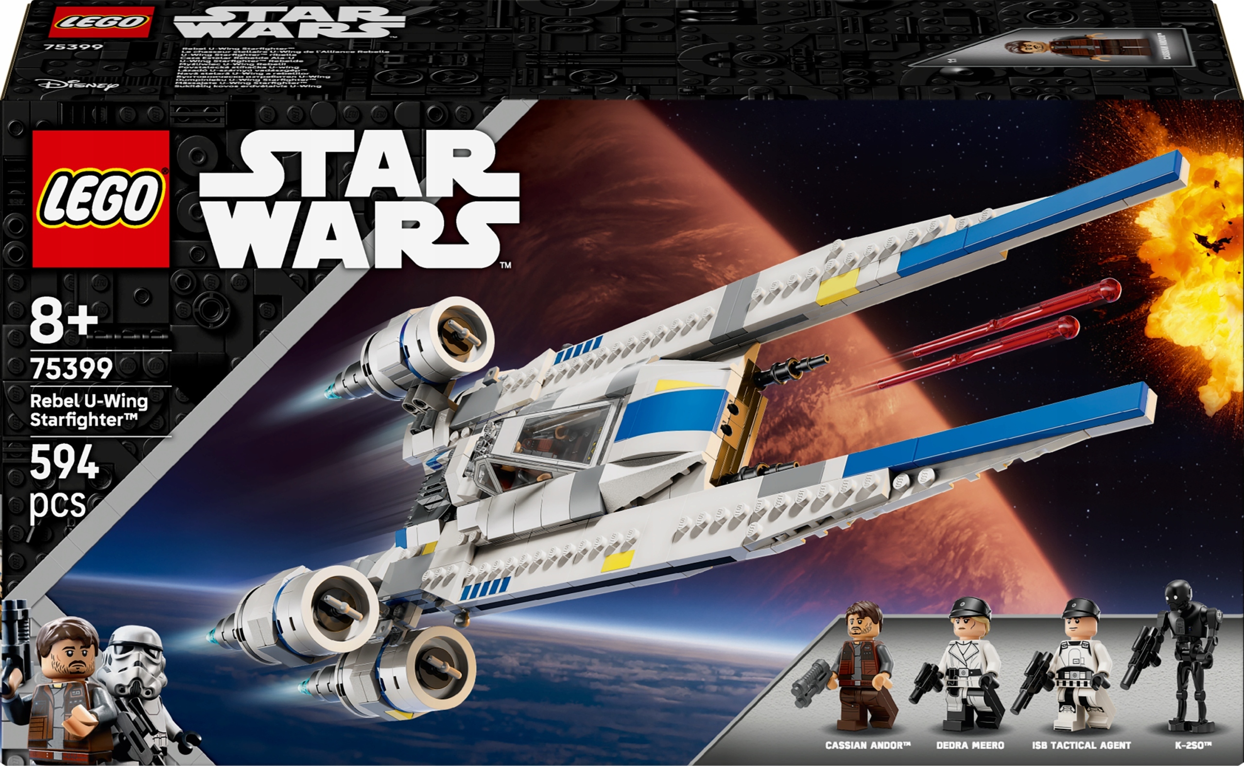 LEGO Star Wars Myśliwiec U-wing Rebelii 75399 (5702017817439) • Cena ...