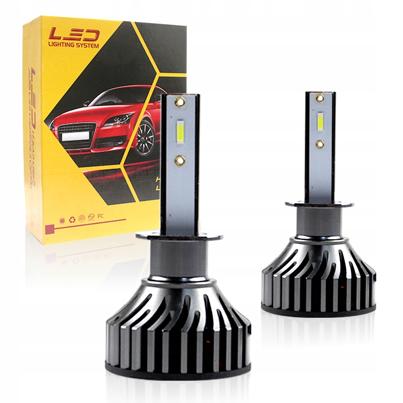 MINI ŻARÓWKI X-TREME LED H1 CREE 100W 20000LM MAŁE LED HEADLIGHT H1 typ ... MINI ŻARÓWKI X-TREME LED H1 CREE 100W 20000LM MAŁE LED HEADLIGHT H1 typ ...