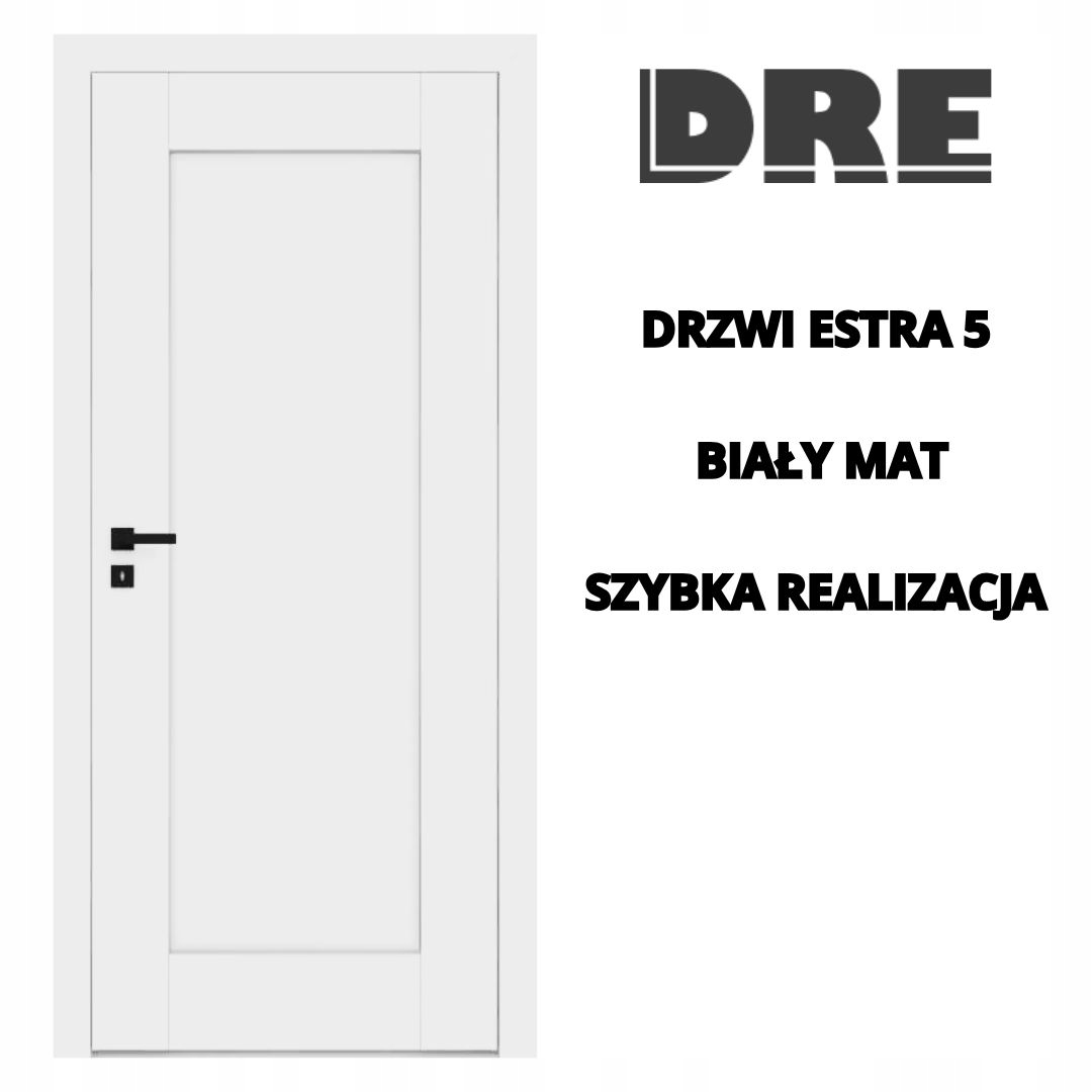 Drzwi Dre Estra 5 - Niska cena na Allegro