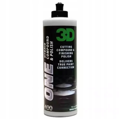 3D ONE HYBRID COMPOUND & POLISH 946ML купить на Avtoex из Польши в ...