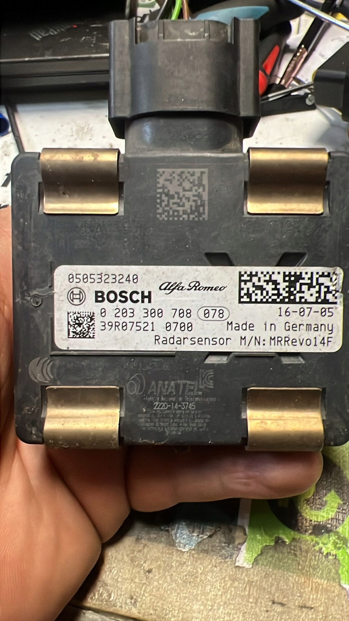 ALFA GIULIA RADAR ACC SENSOR distronic • Cena, Opinie - Allegro