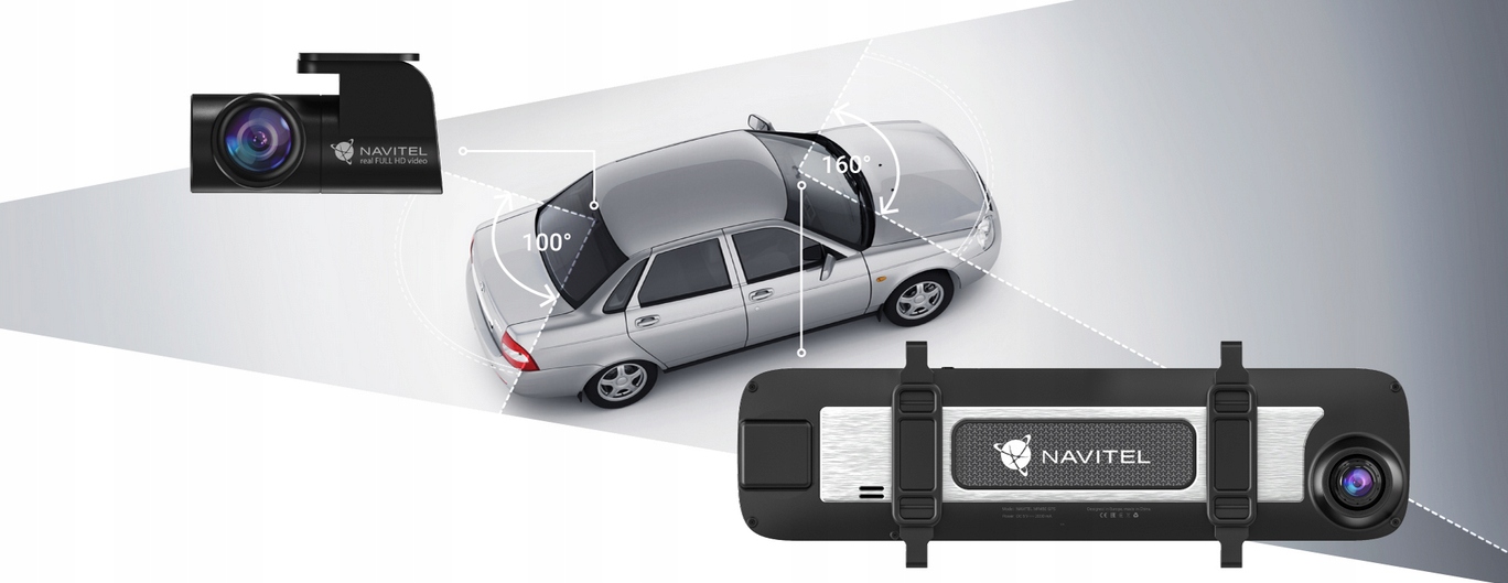 Navitel MR450 GPS Video rejestrator lusterko +64GB - Navitel ...