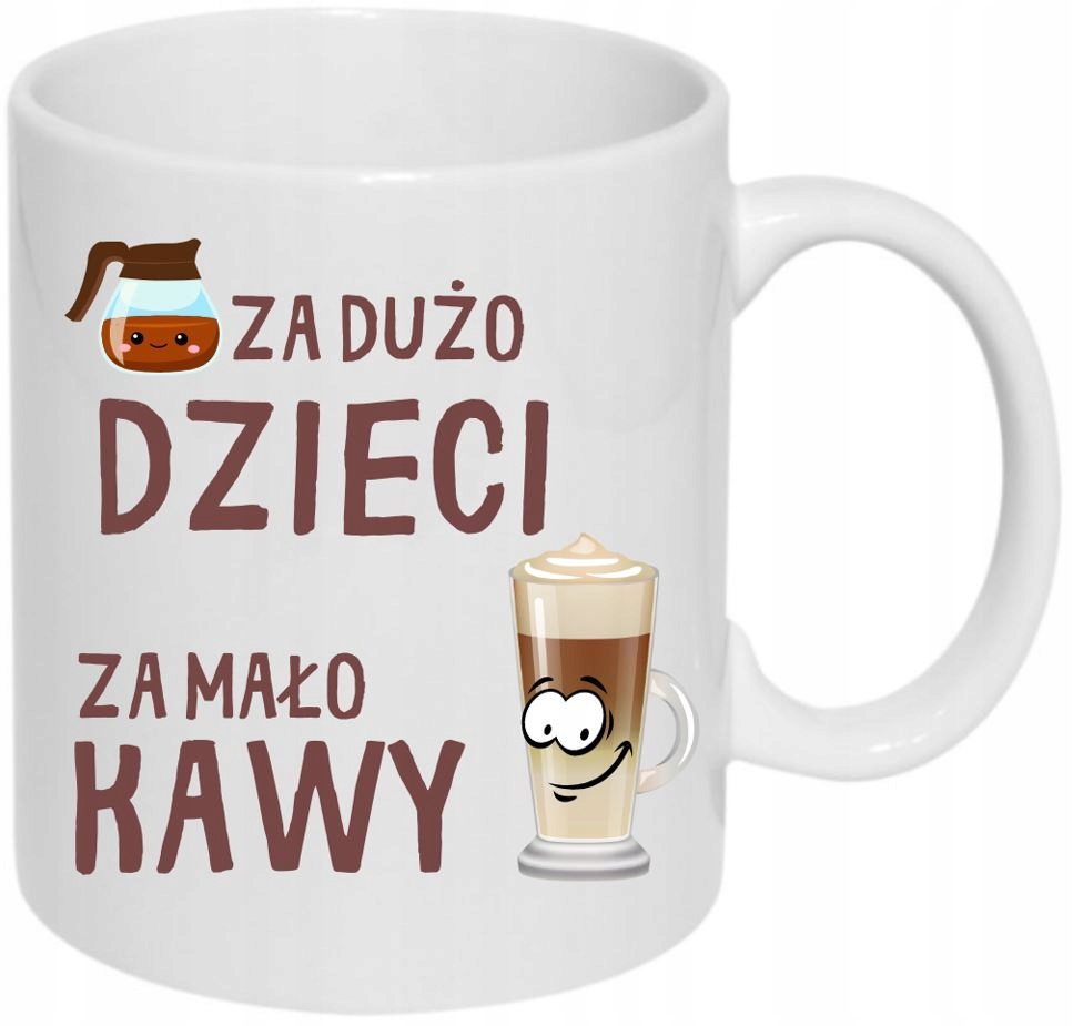 Kubek ceramika 330 ml Kubek śmieszne, śmieszny kubek na prezent dla niej, niego, kierownika ...