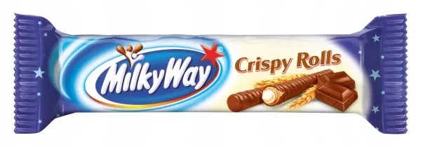 BATON MILKY WAY CRISPY ROLLS 24 x 22,5g MARS 13425056342 - Allegro.pl