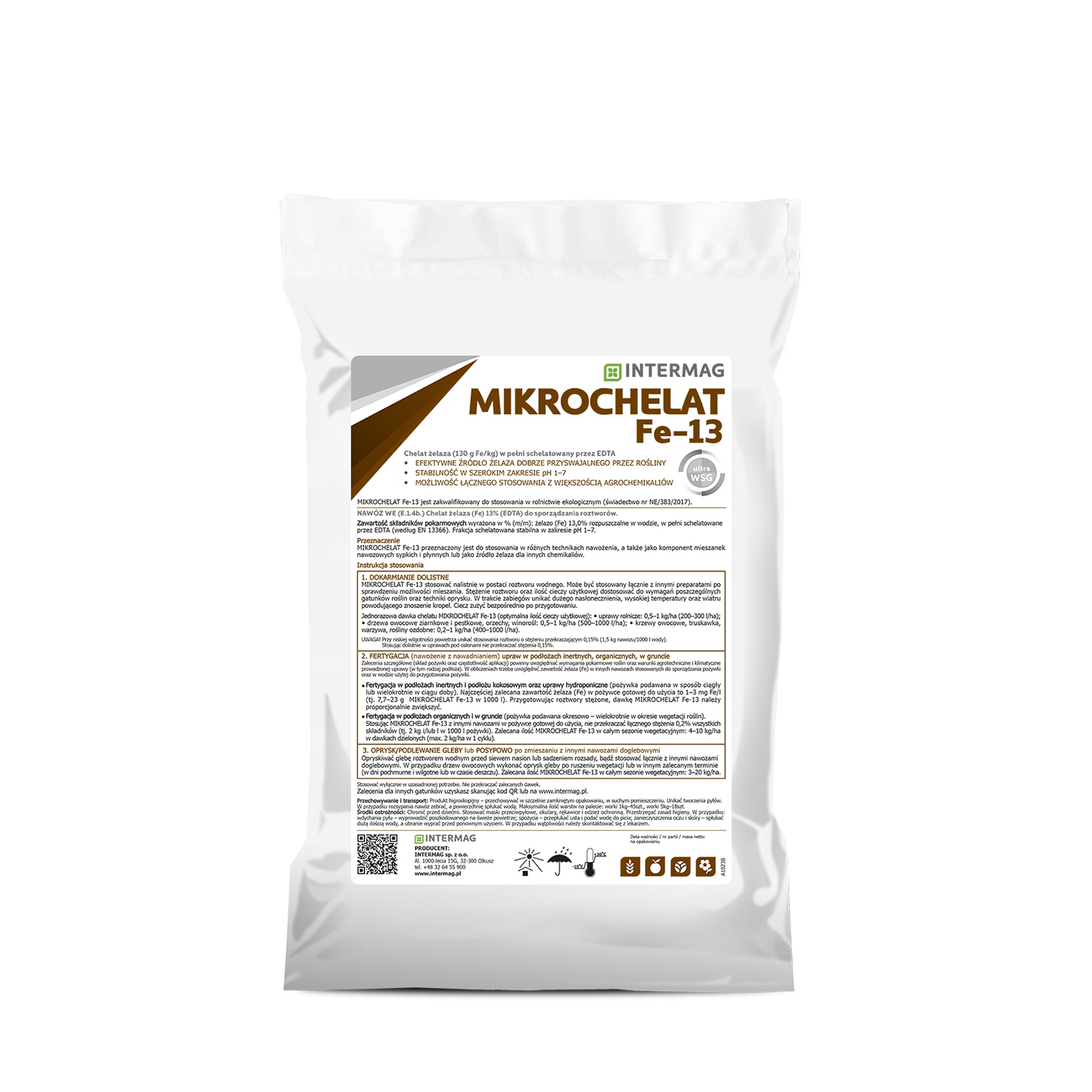 MIKROCHELAT FE 13 chelat żelaza 1KG (MK-CH-FE_13__1KG) • Cena, Opinie ...