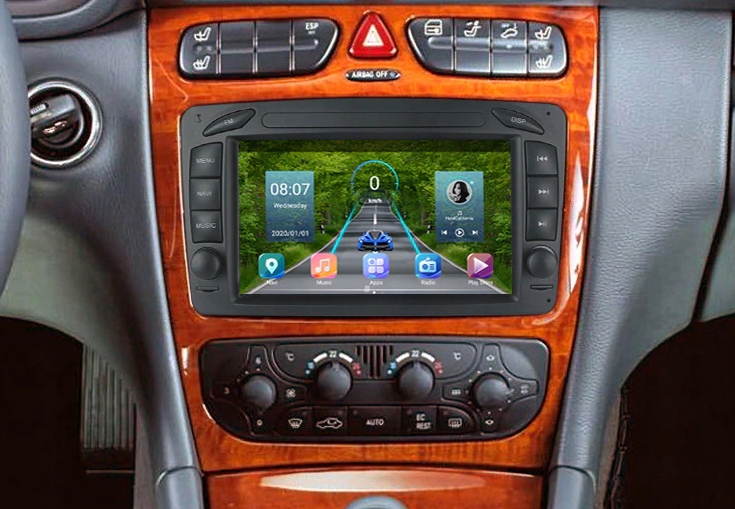 Radio nawigacja Mercedes Benz C CLK G W209 W203 W463 ANDROID - Sklep ...