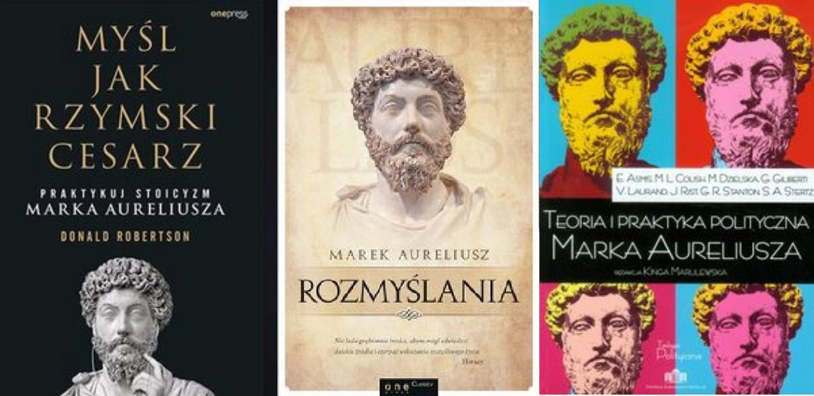 Myśl jak rzymski cesarz + Rozmyślania Aureliusz + Teoria Aureliusza ...